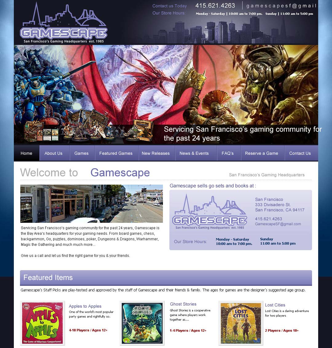 Web Design in San Francisco, CA
